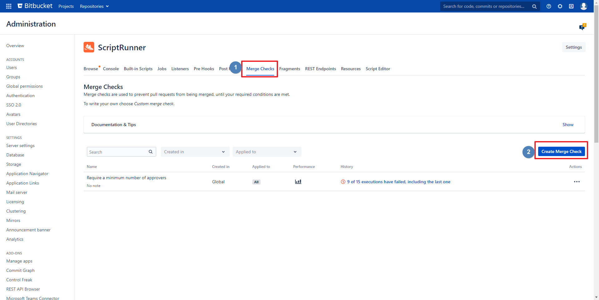 Bitbucket Scriptrunner를 사용하여 연결된 Jira Issue Priority에 따라 Approveral 수 조절하기 Curvc Devops